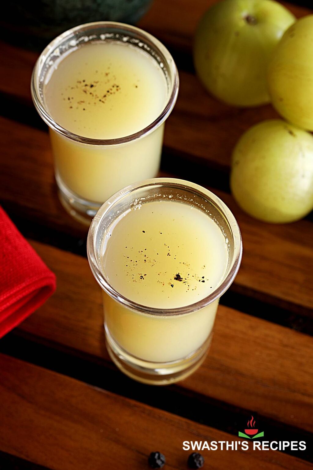 Amla Juice Recipe (Gooseberry juice) - Swasthi's Recipes