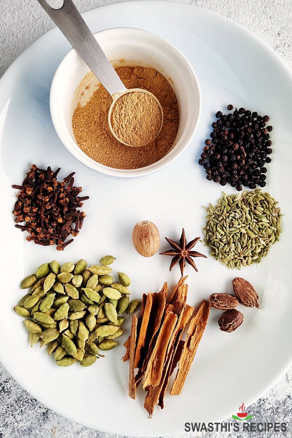 Chai Spice Recipe (Chai Tea Spices) - Swasthi's Recipes
