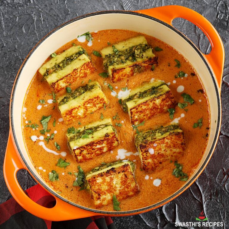 Paneer Pasanda Recipe - Swasthi's Recipes