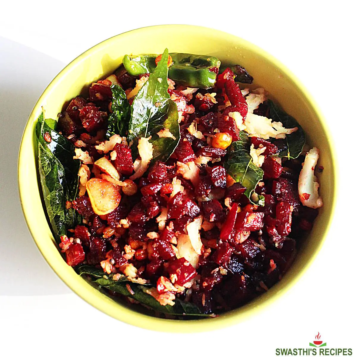 Beetroot Curry Recipe (Beetroot Sabzi) - Swasthi's Recipes