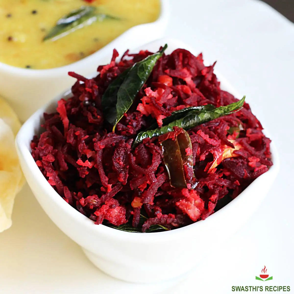 Beetroot Curry Recipe (Beetroot Sabzi) - Swasthi's Recipes