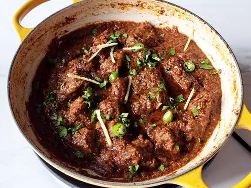 Lamb Karahi (Mutton Karahi) - Swasthi's Recipes