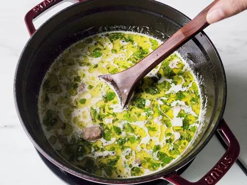 Hyderabadi Marag (Mutton Soup) - Swasthi's Recipes