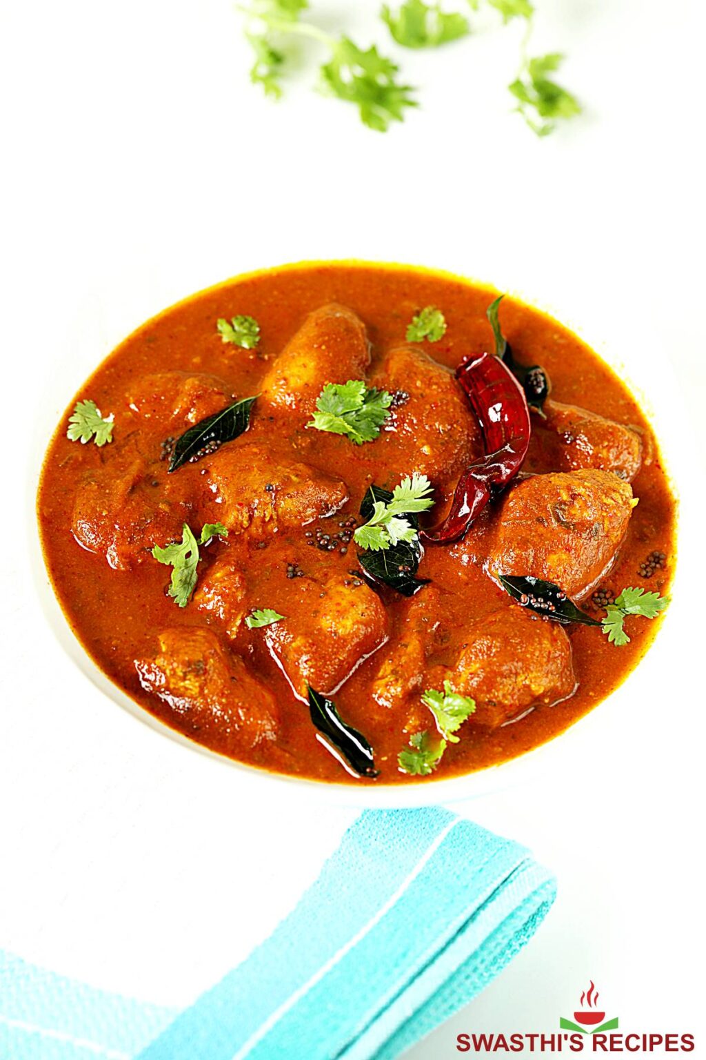 Chicken Madras Curry Recipe - Swasthi's Recipes