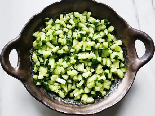 Indian Cucumber Salad Recipe - Swasthi's Recipes