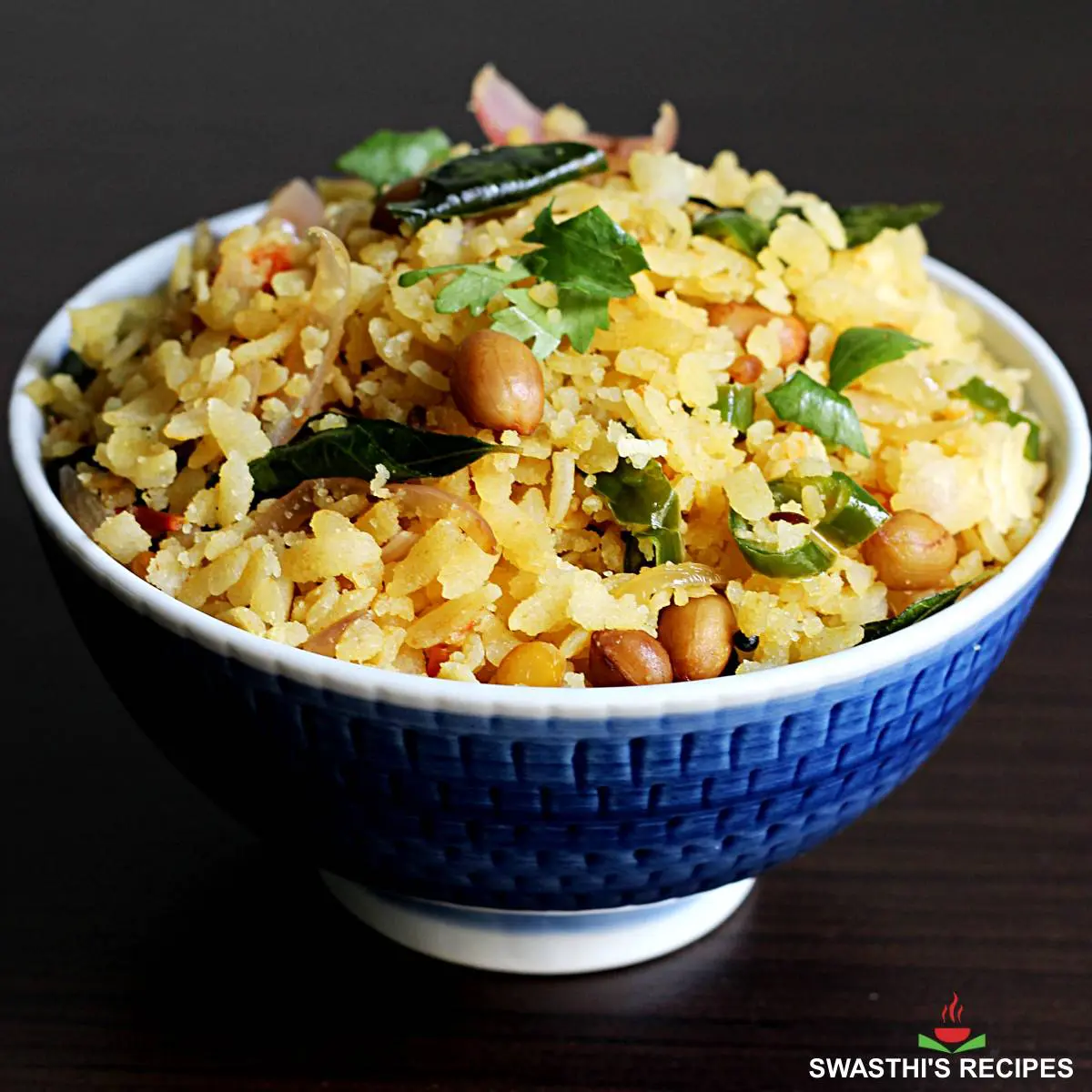 Aval Upma Recipe (Poha Upma) - Swasthi's Recipes