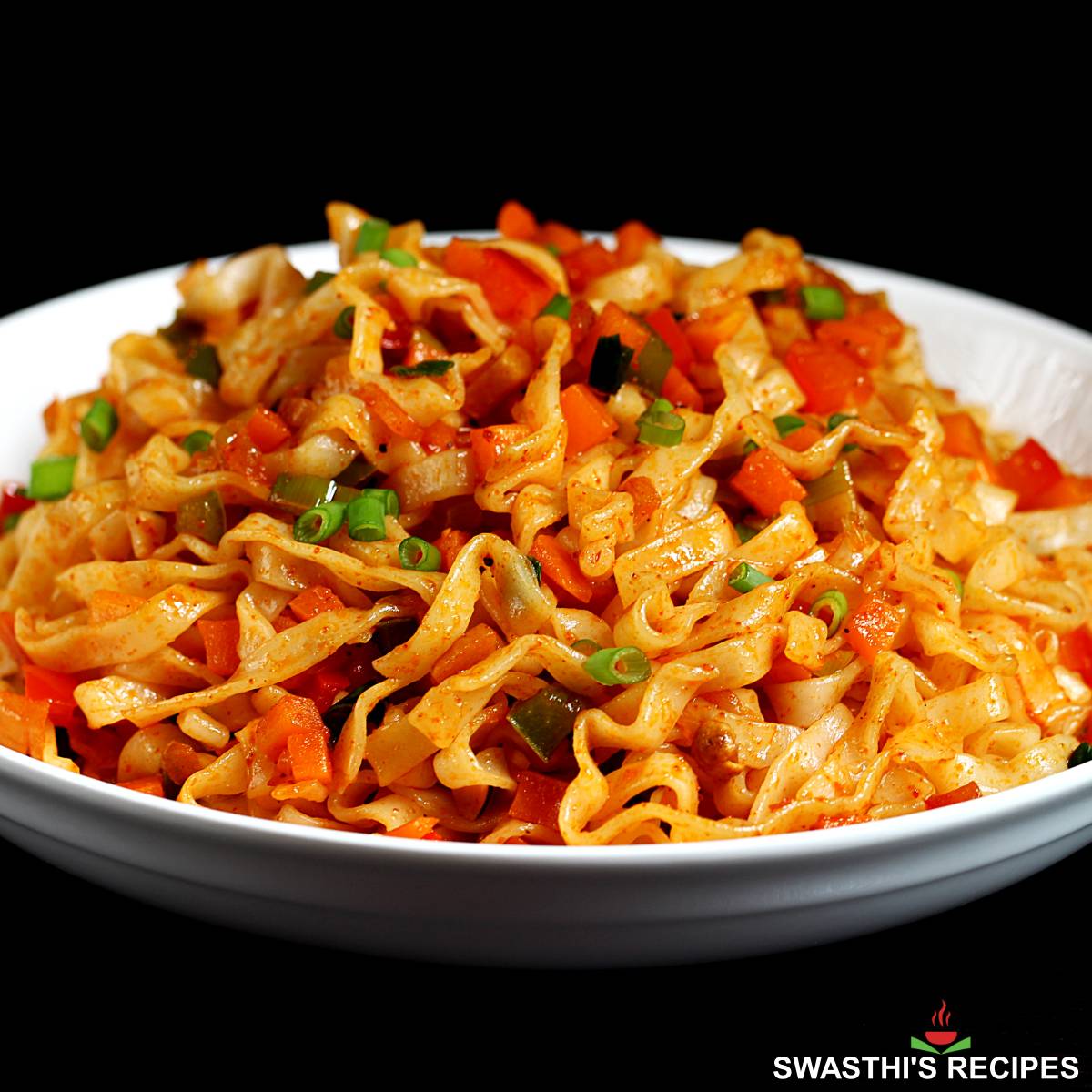 Schezwan Noodles Recipe - Swasthi's Recipes