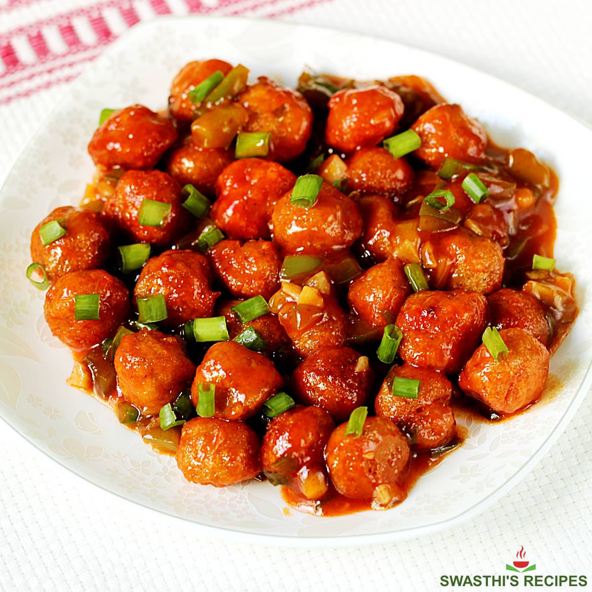 Soya Chunks Manchurian Soya Chunks Manchurian Recipe Dry Madhu's