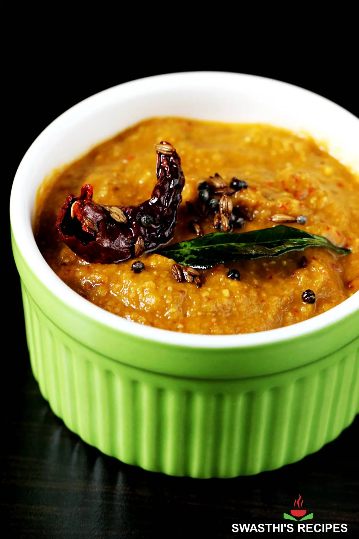 Capsicum Chutney (Bell Pepper Chutney) - Swasthi's Recipes