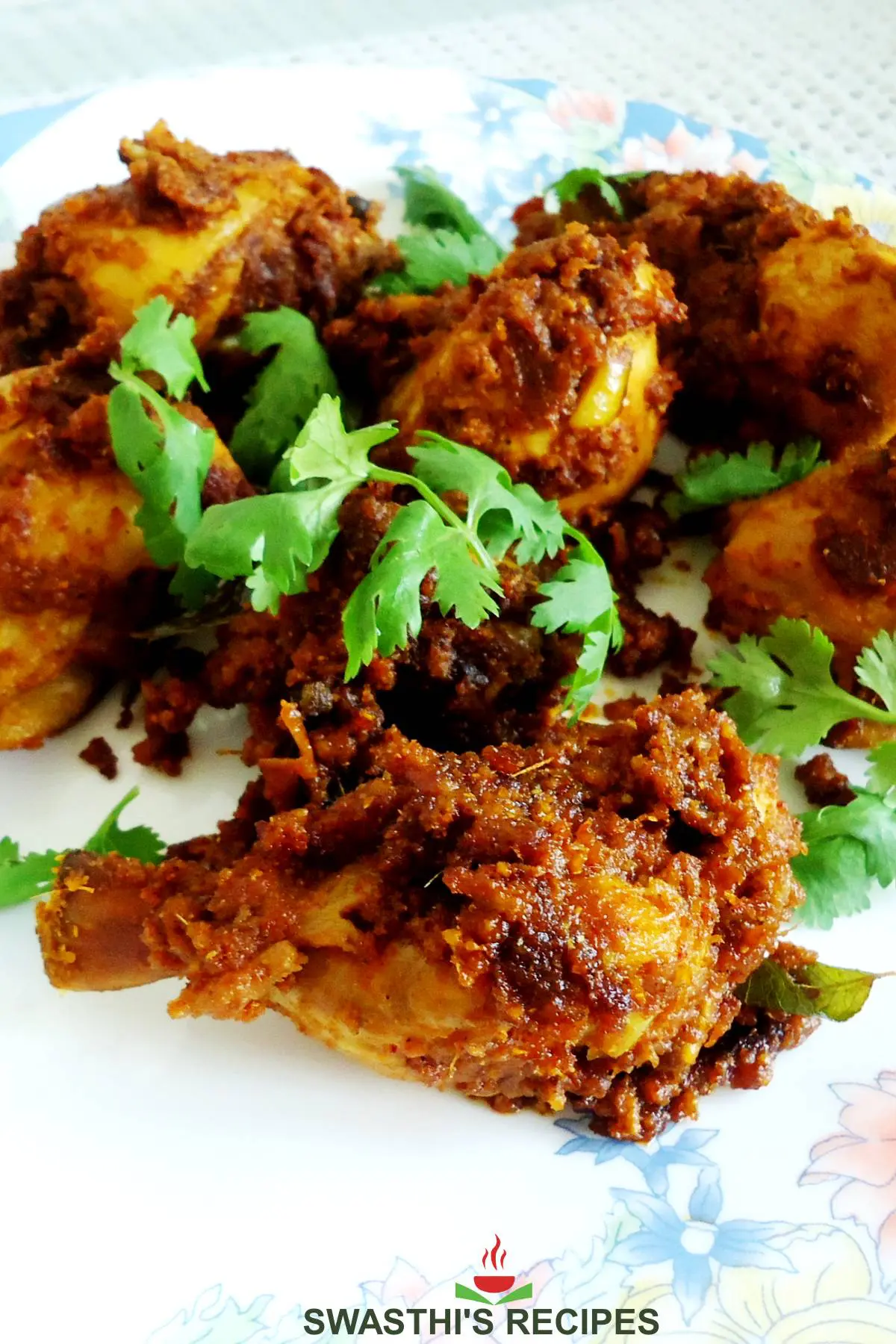 Chicken Chukka (Chicken Varuval) - Swasthi's Recipes