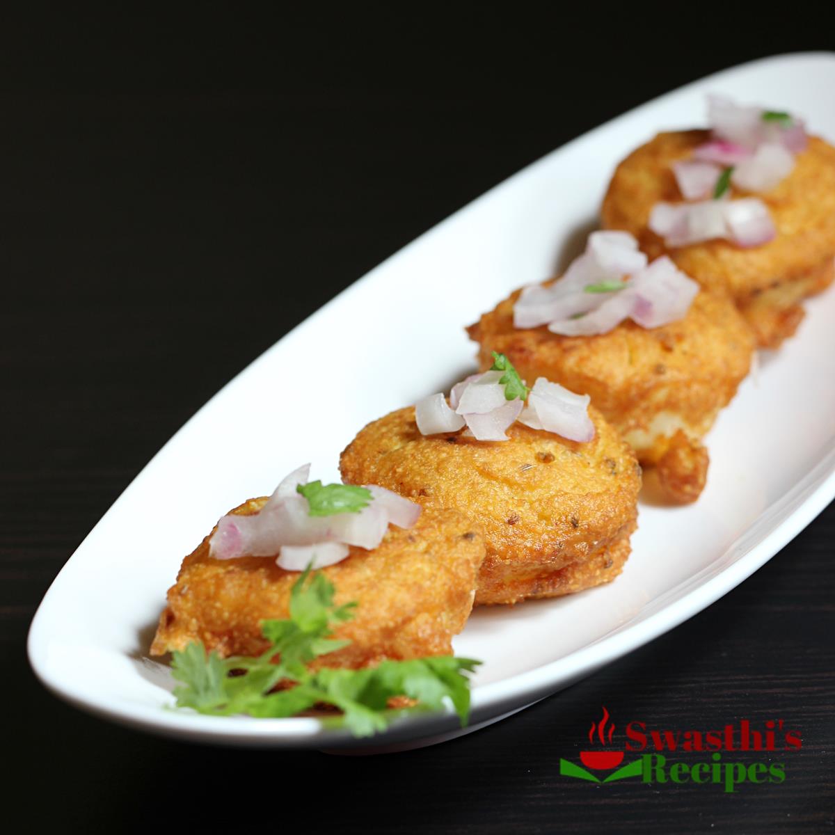 Egg Bonda (Egg Pakora, Egg Bajji) - Swasthi's Recipes