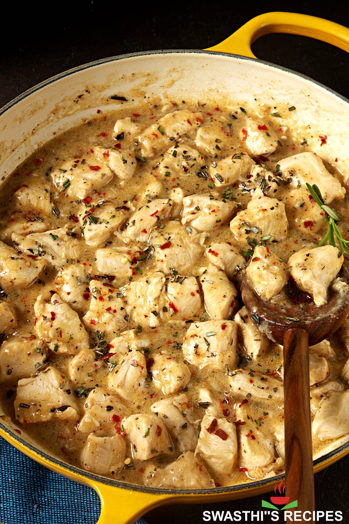 Garlic Chicken Recipe - Swasthi's Recipes