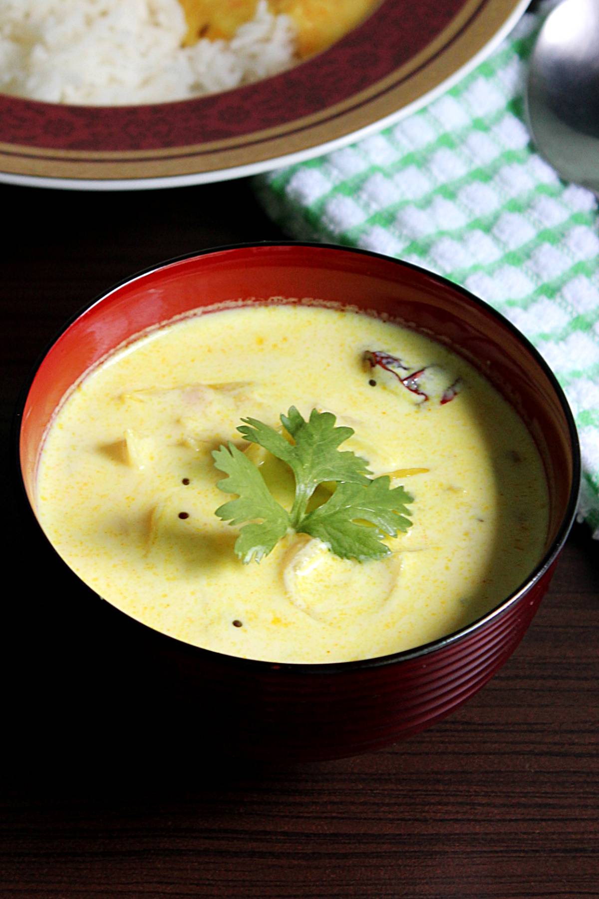 Majjiga Charu (Majjiga Pulusu) - Swasthi's Recipes