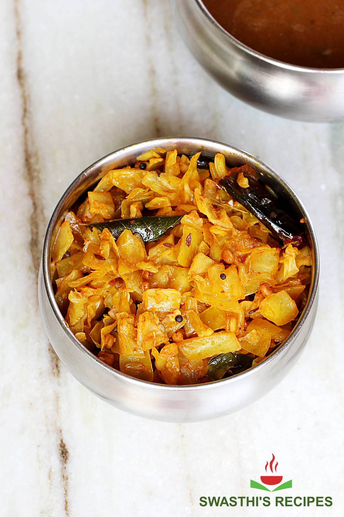 Steamed Cabbage Recipe - Swasthi's Recipes