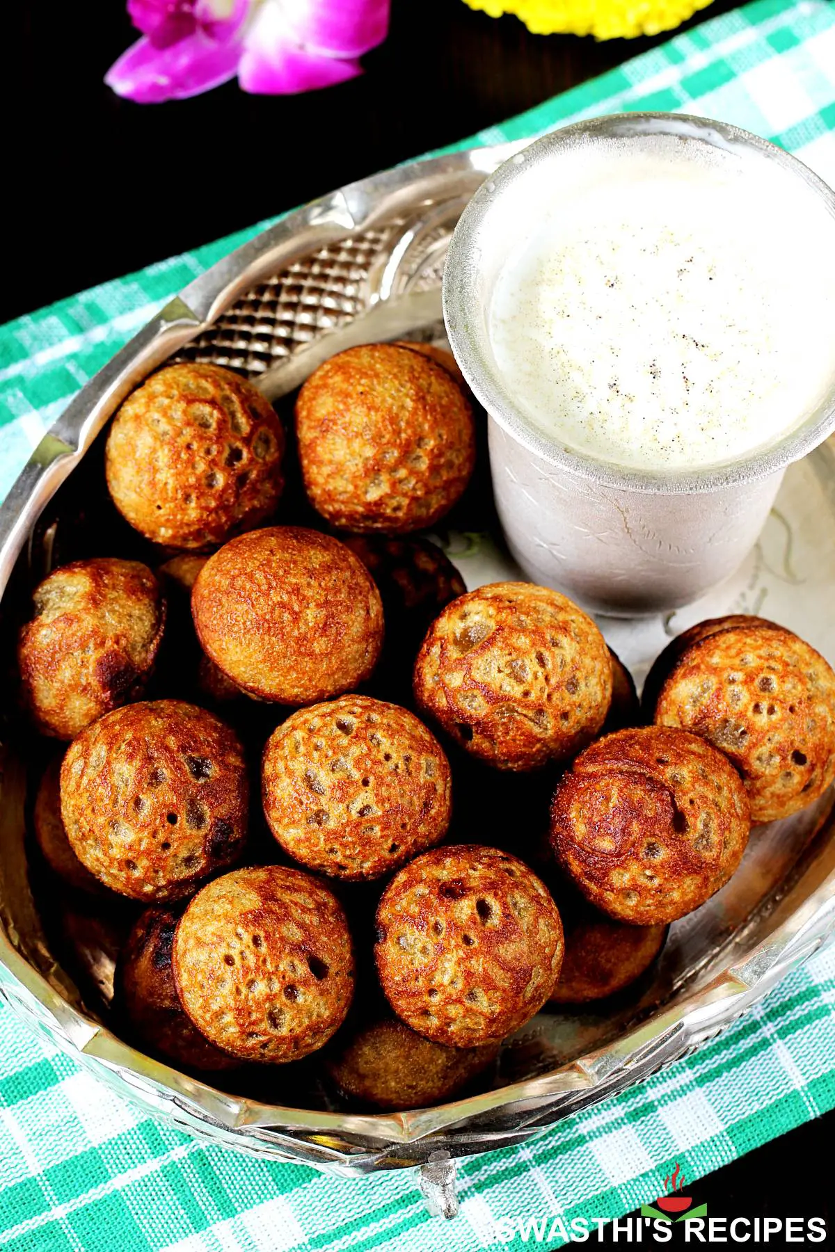 Sweet Appam (Banana Appam) - Swasthi's Recipes