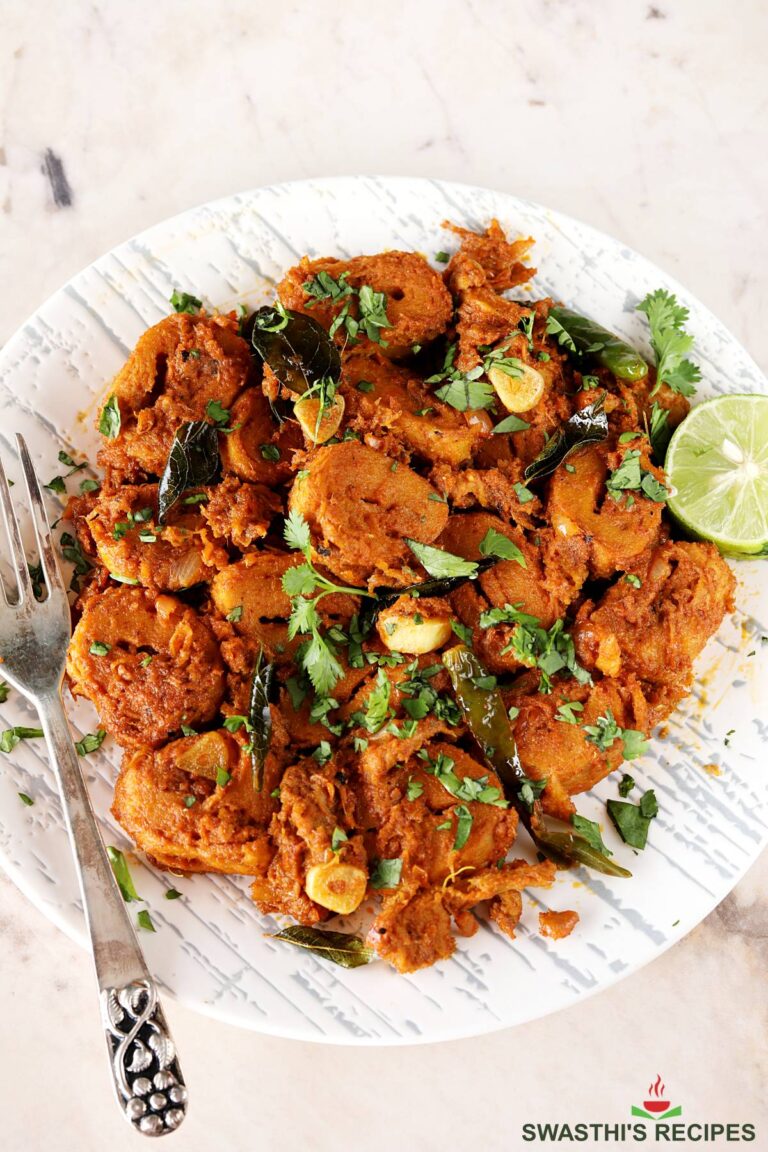 Soya Chaap Recipe - Swasthi's Recipes