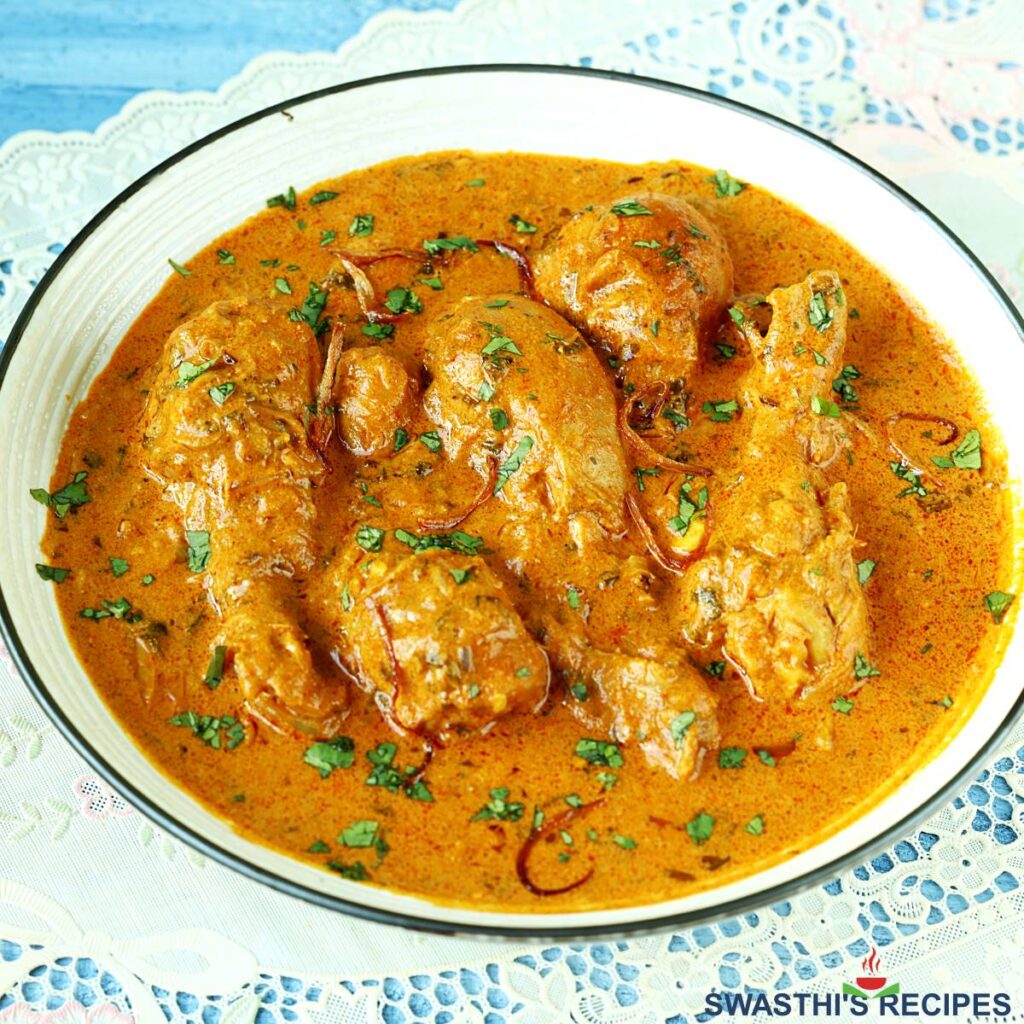 Dum Ka Chicken (Authentic Dum ka Murgh) - Swasthi's Recipes