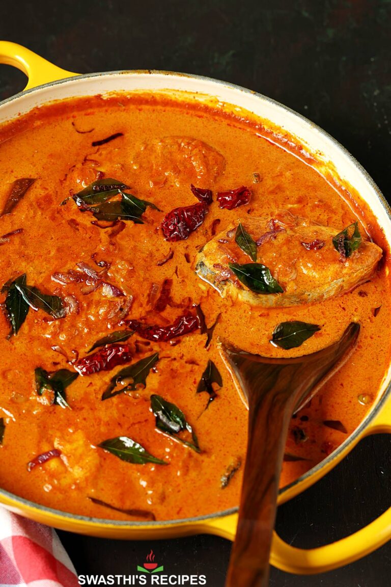 Kerala Meen (Fish) Curry- Swasthi's Recipes